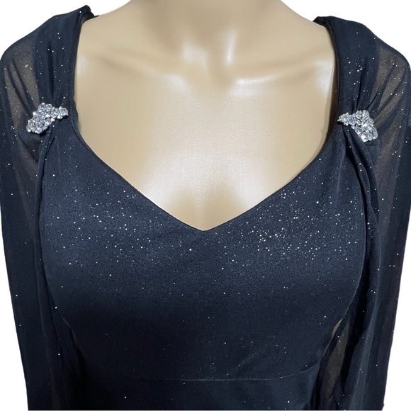 R&M Richards | Dresses | Rm Richards Shimmer Long Mother Of The Bride ...